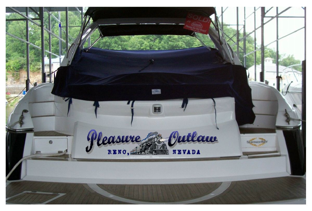 Custom Boat Graphics : Rapid Signs Lake of the Ozarks